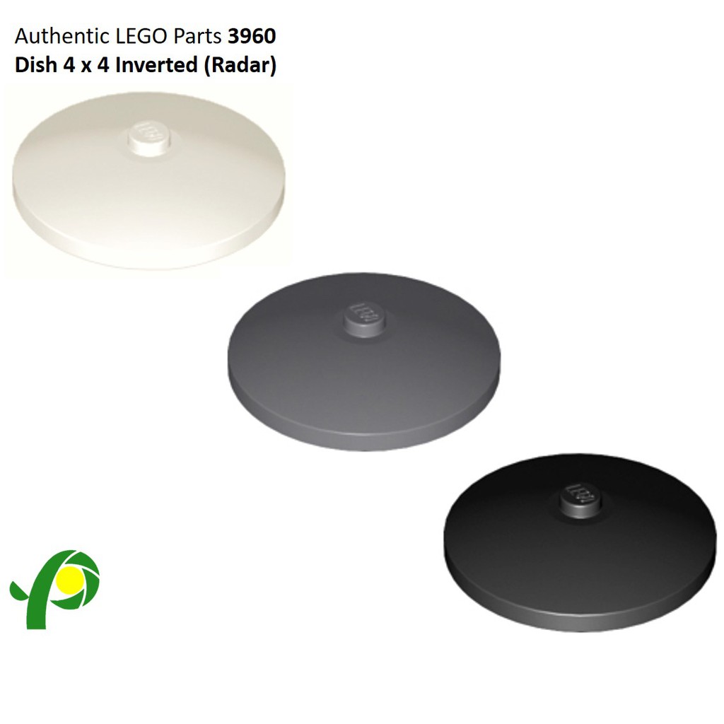 LEGO Parts 3960 Dish 4x4 Inverted (Radar) | Shopee Malaysia