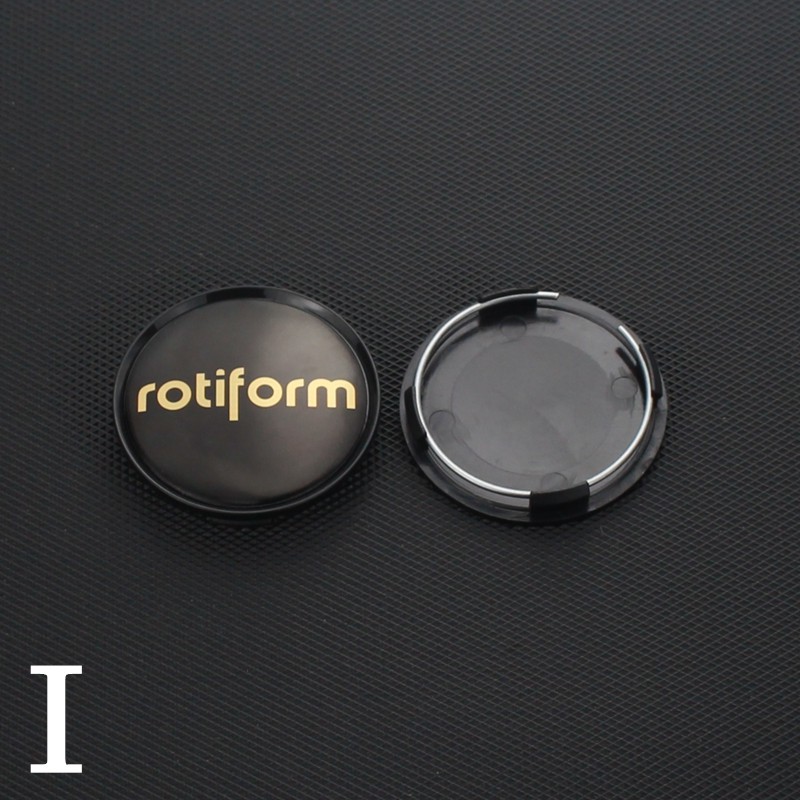 4pcs rotiform wheel hub cap 63mm OD/58mm ID rotiform emblem cover cap ...