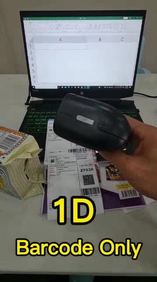 Geomaster Barcode Scanner 2D Wireless Barcode Scanner Scan QR Code ...