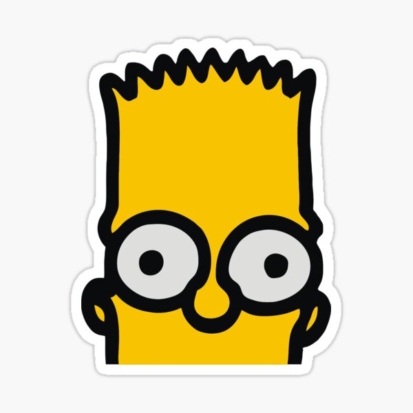 Bart Simpson Cartoon Stickers v2 | Shopee Malaysia