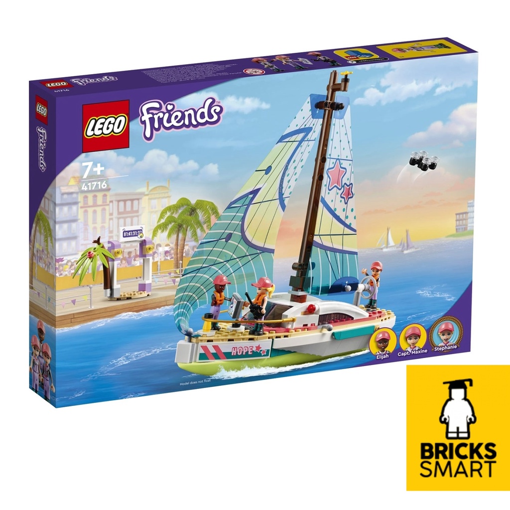 41716 LEGO Friends Stephanie's Sailing Adventure (304 Pieces) | Shopee ...