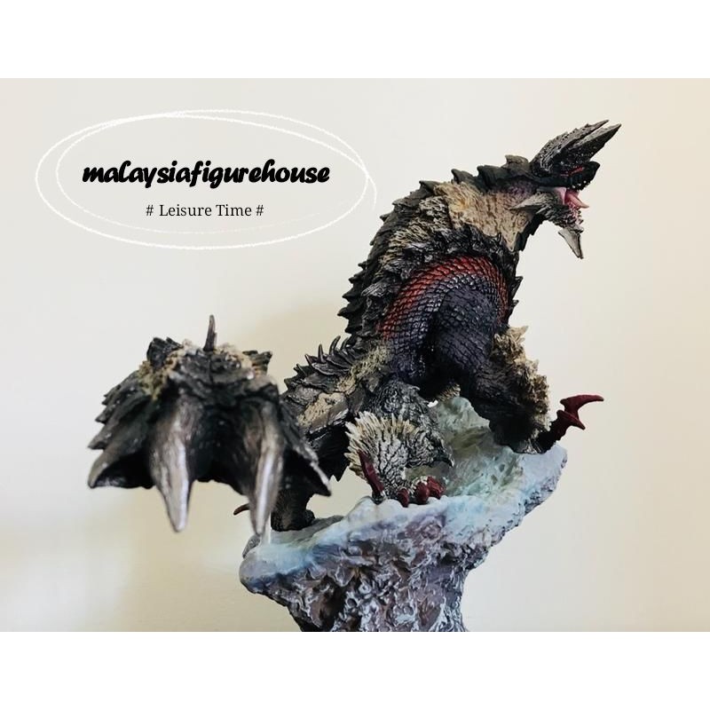 🔥BIG OFFER🔥MONSTER HUNTER WORLD ICEBORN DRAGON STYGIAN ZINOGRE HUGE MONSTER FIGURE STATUE TOY ...