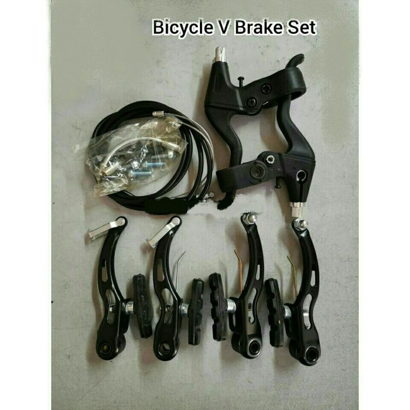 Bicycle V Brake Set 2P Basikal V Brake (1Set) | Shopee Malaysia
