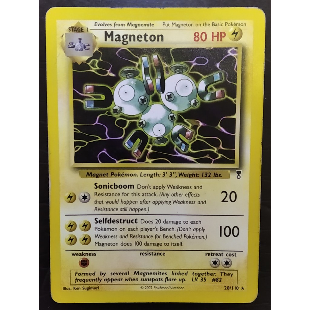 Magneton 28/110 Rare Legendary Collection Single Card ︳100% Original ...