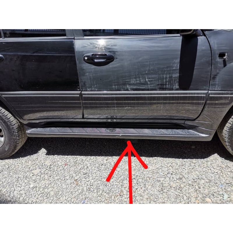 Toyota Land Cruiser Cygnus Ninja King 100-101 Side Step Cover | Shopee ...