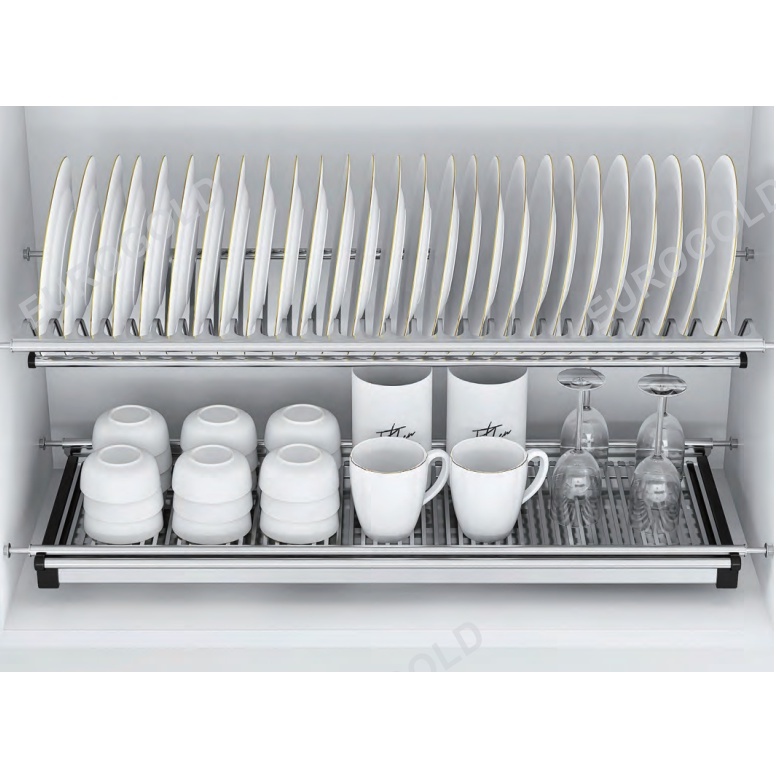 Fixed Dish Shelves inox 304 Eurogold, Kitchen Cabinet Accessories ...