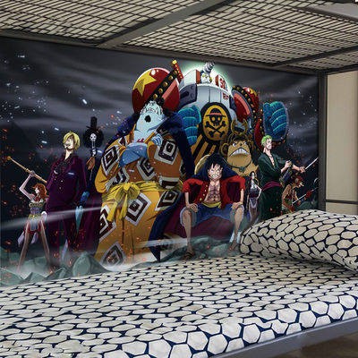 poster one piece figure one piece One piece wall stickers poster ...