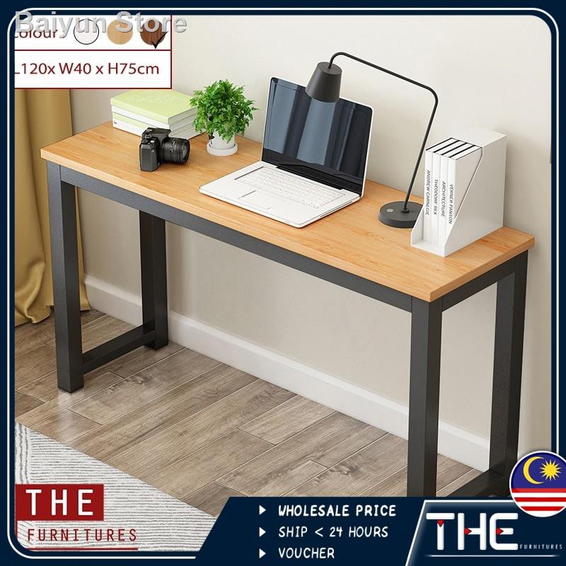 THE Home Office Rectangular Table Study Writing Computer Desk Modern ...