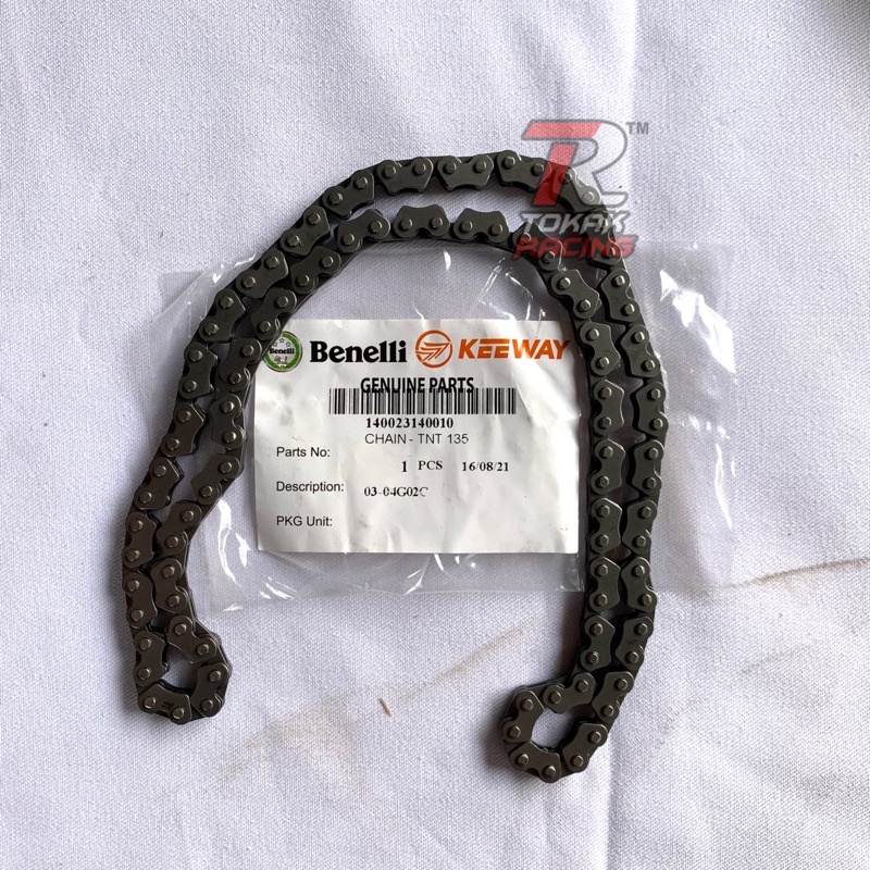 BENELLI CAM CHAIN RFS150/TNT135 ORIGINAL | Shopee Malaysia