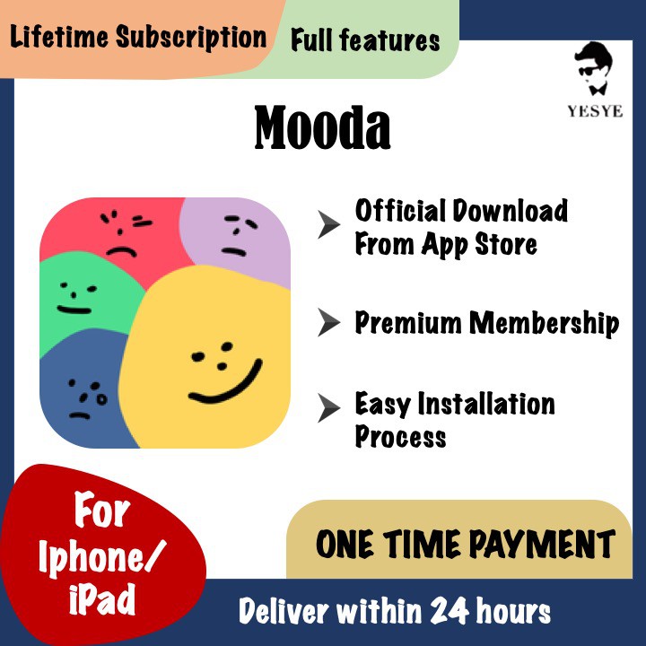 Mooda App Time to face myself TRACK YOUR MOOD (IOS/IPADOS) | Shopee Malaysia