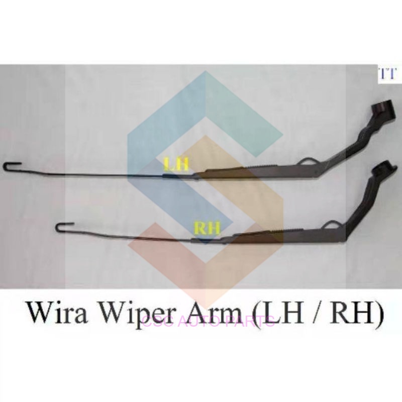FRONT WIPER ARM FOR PROTON WIRA SATRIA PUTRA/DEPAN WIPER UNTUK PROTON ...