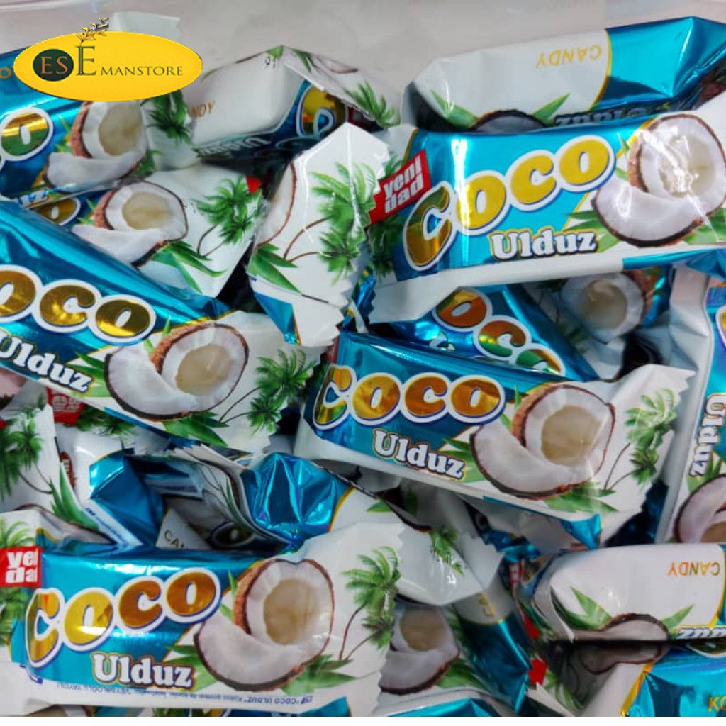 Ready Stock- COCO CHOCOLATE(WITH COCONUT PIECES)1K OR (ULDUZ MIX ...