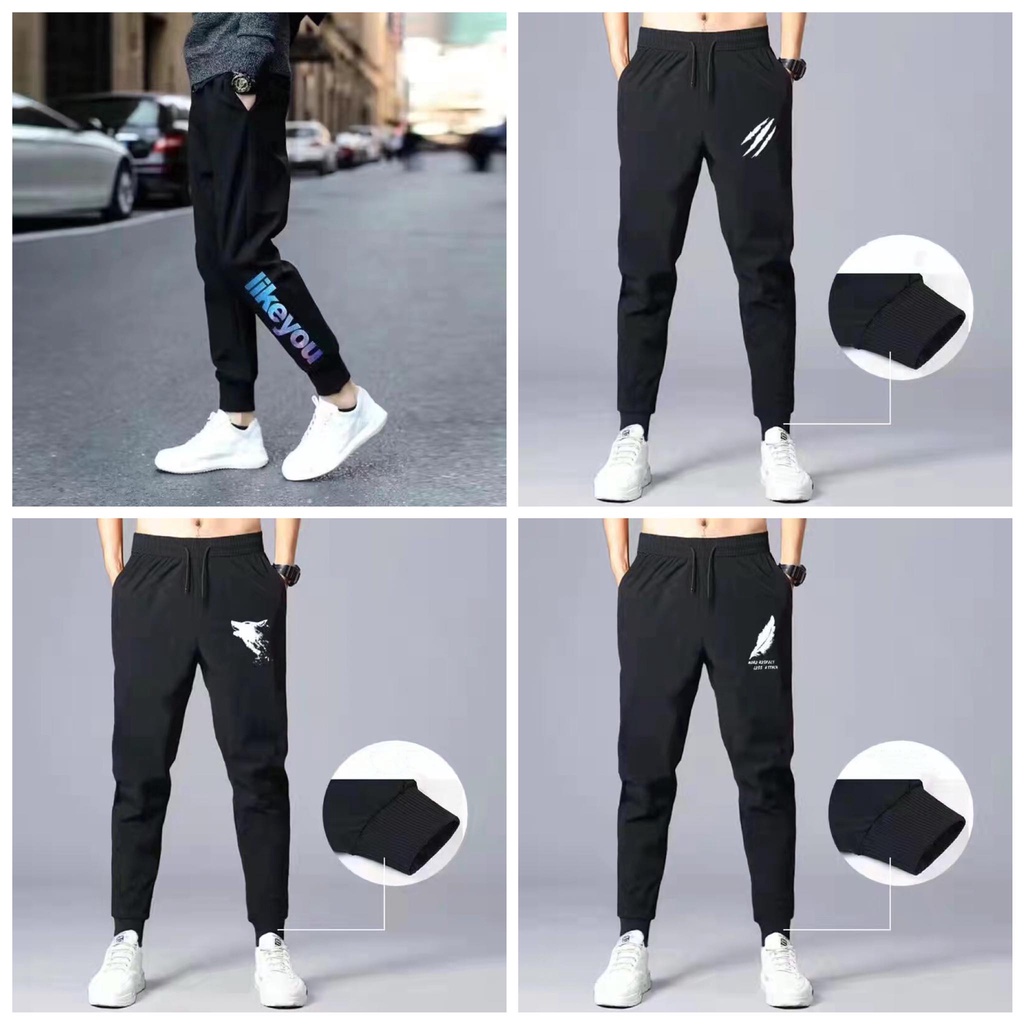 《Mega Deal》Men Long Pants Men Pants Men Sport Pants Jogging Pants ...