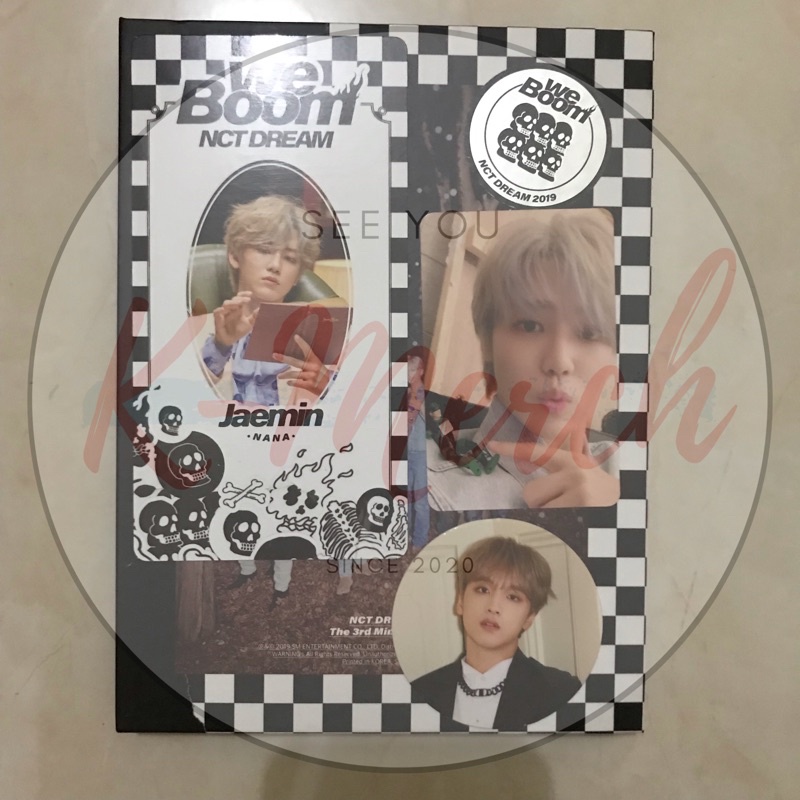 [BOOKED] JAEMIN BOOM FULL SET WE BOOM (Album + Photocard + Boom Card ...
