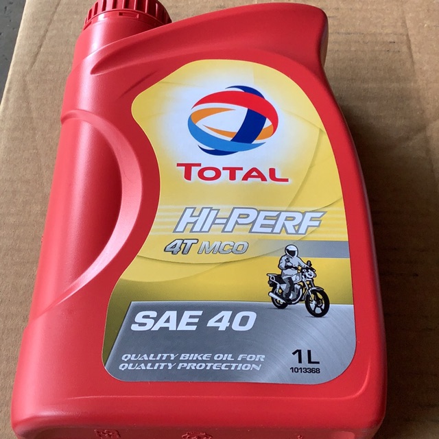 4T TOTAL HI-PERF SAE40 MCO ENGINE OIL | Shopee Malaysia