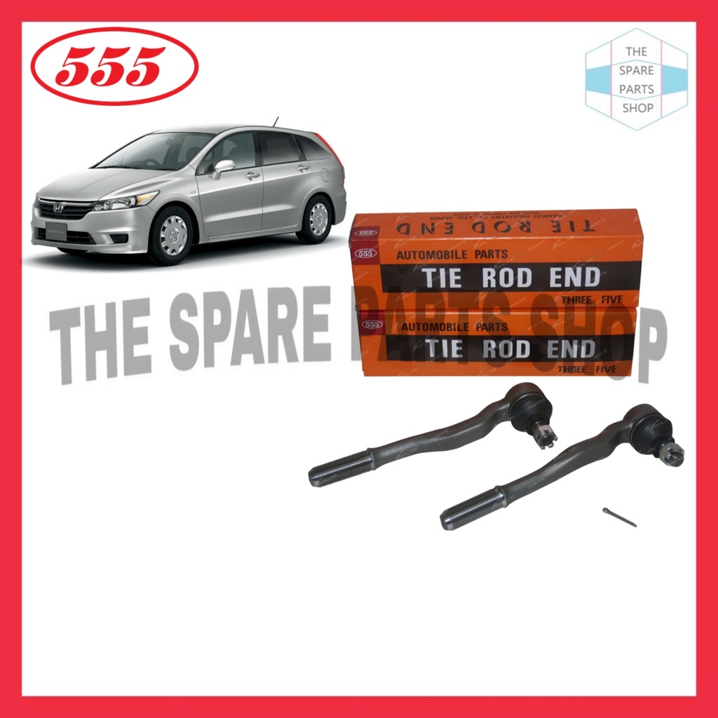 HONDA STREAM RN6 TIE ROD END 555 1SET 2PCS (SE-H331) | Shopee Malaysia