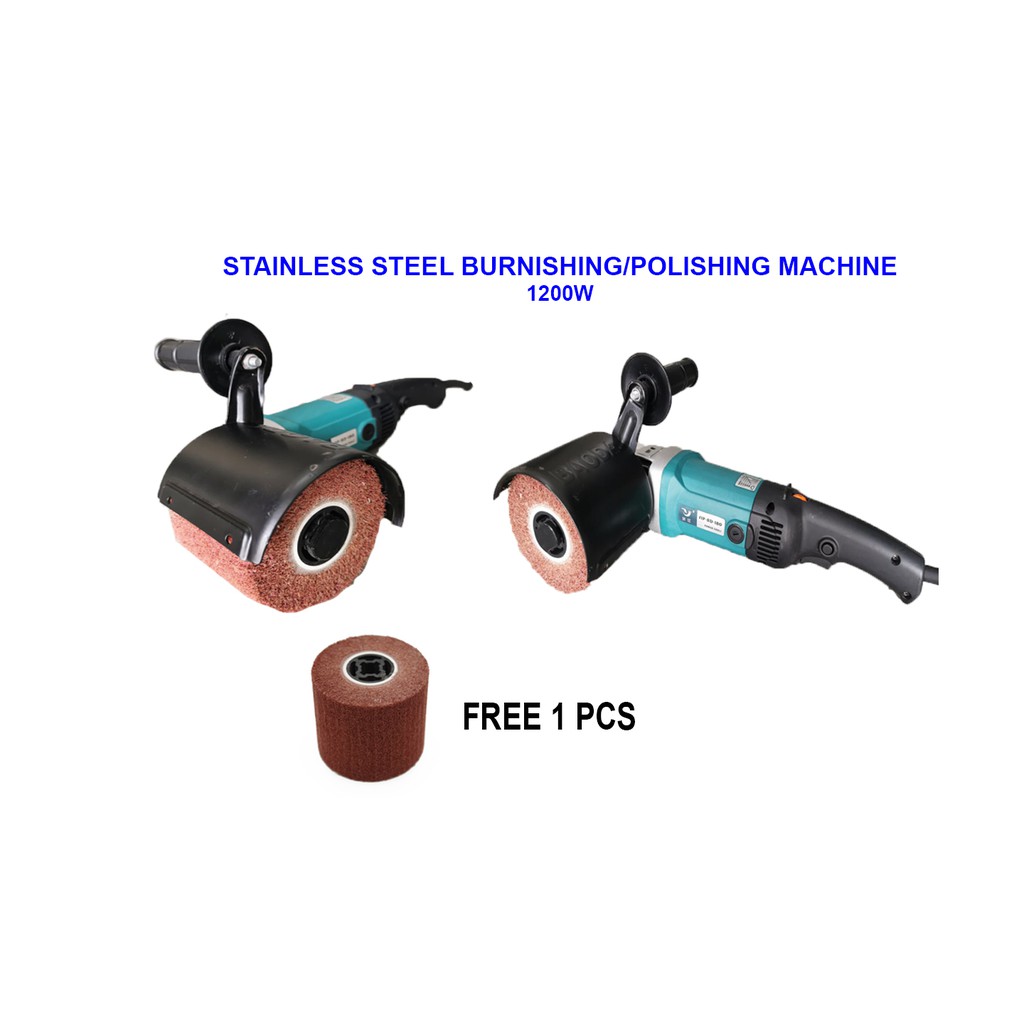 [READY STOCK] Stainless Steel Burnishing/Polishing Machine | Shopee ...