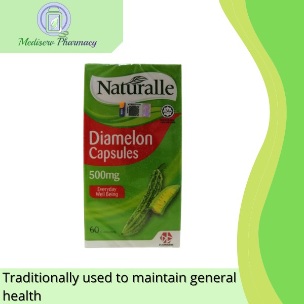 Naturalle Diamelon Capsules 500 mg | Shopee Malaysia