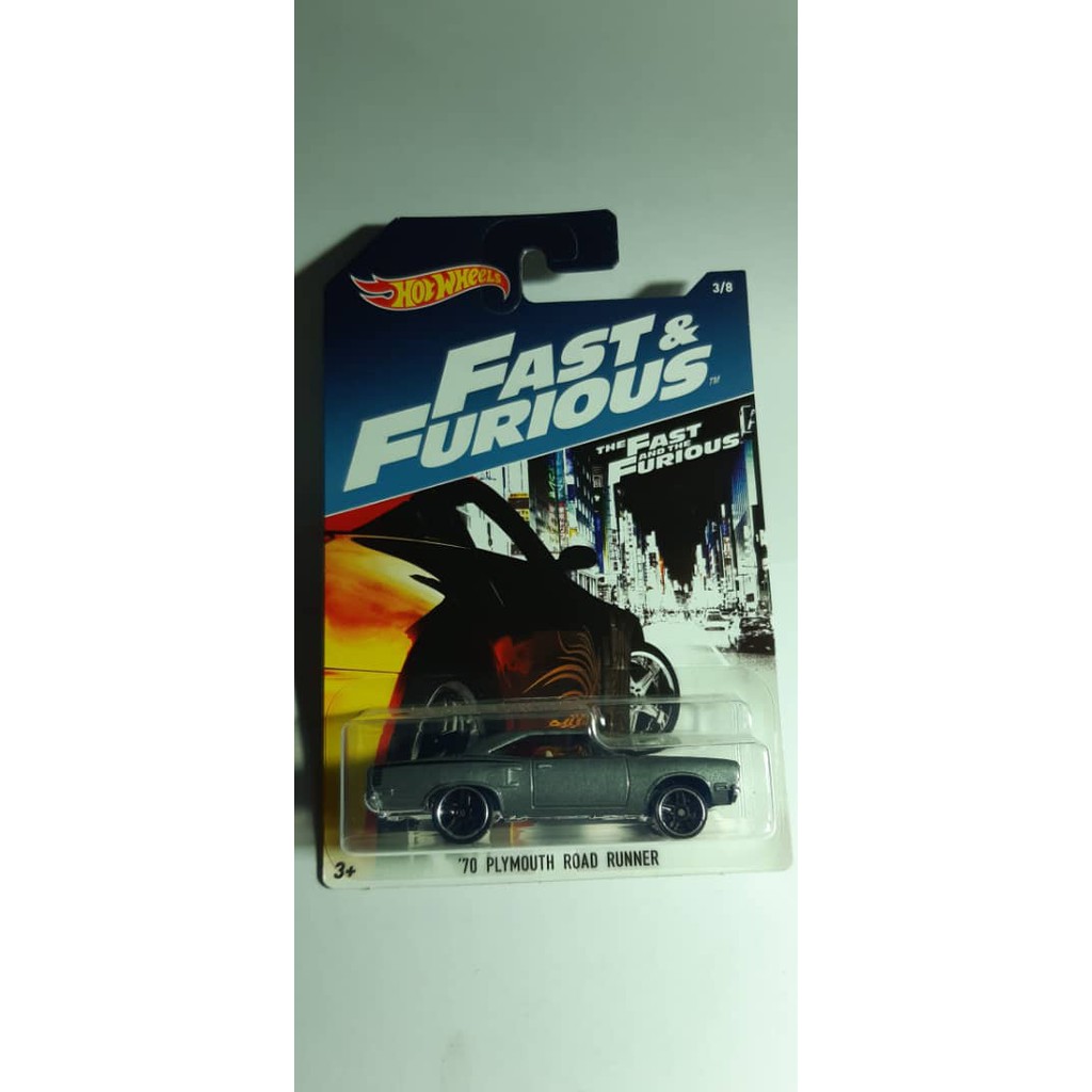 Hot Wheels '70 Plymouth Road Runner FnF series | Shopee Malaysia
