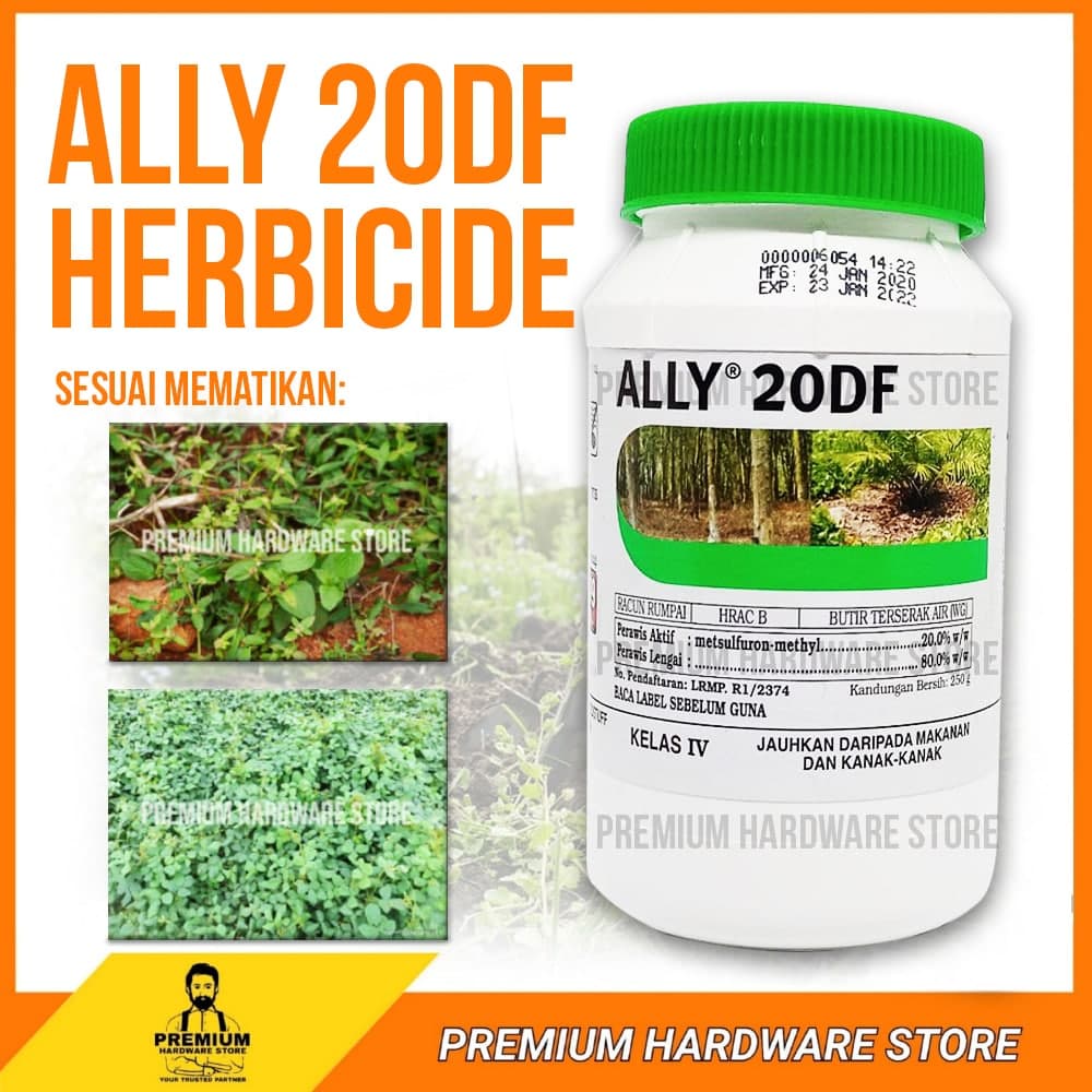 250g Racun Rumpai Ally 20DF Metsulfuron | Shopee Malaysia