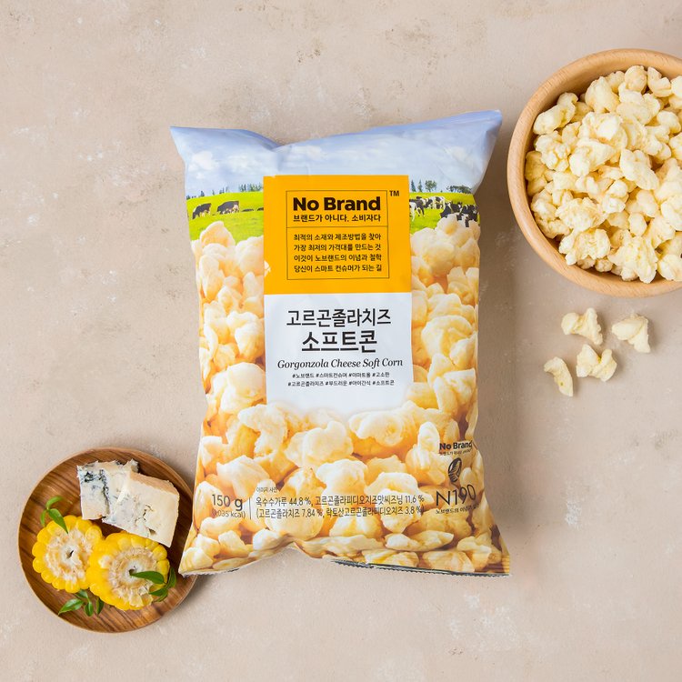 [No Brand] Gorgonzola Cheese Soft Corn 145g 노브랜드 고르곤졸라 치즈 소프트콘 145g | Shopee Malaysia