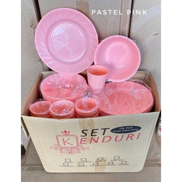SET KENDURI PINGGAN/MANGKUK/CAWAN [150PCS] 🔥 READYSTOK🔥 | Shopee Malaysia