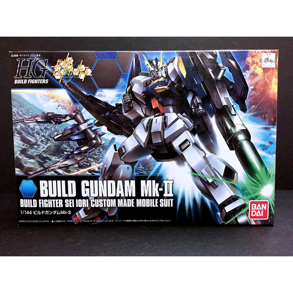 Bandai HG Build Fighters 1/144 Build Gundam Mk-II 高达创战者 Mk-2 | Shopee ...