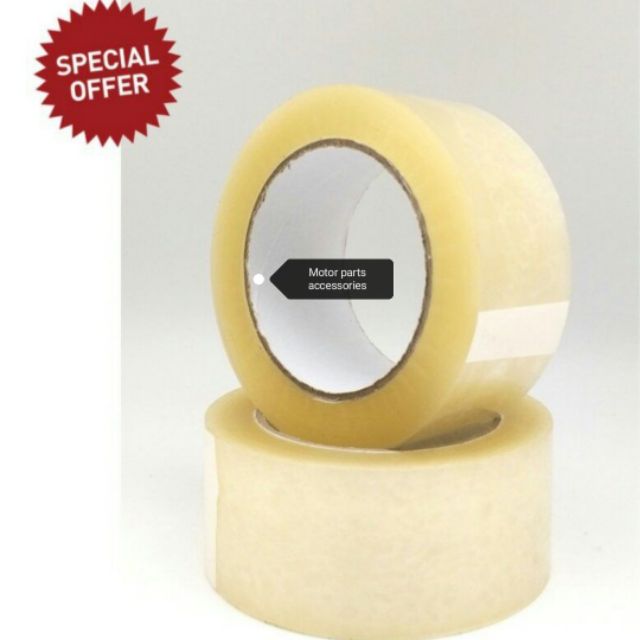 💥READY STOCK💥 48MM X 100Y CLEAR OPP PACKING TAPE | Shopee Malaysia