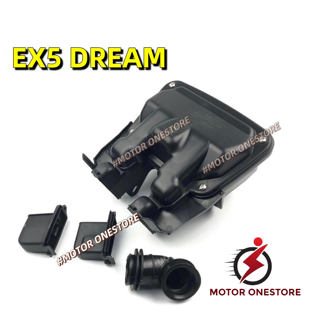 Honda EX5 HP / EX5 DREAM Air Filter Box/ Air Cleaner Box/ Kotak Penapis Angin Full Set "MOTOR ...