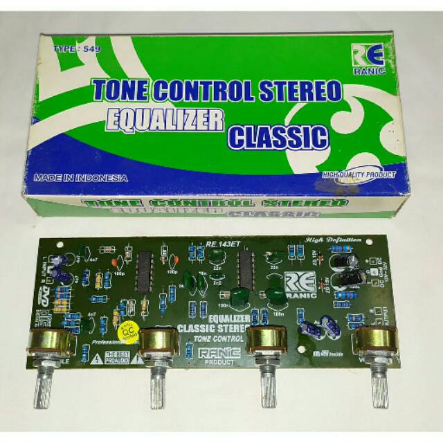 Classic Stereo equalizer Tone Control Kit | Shopee Malaysia