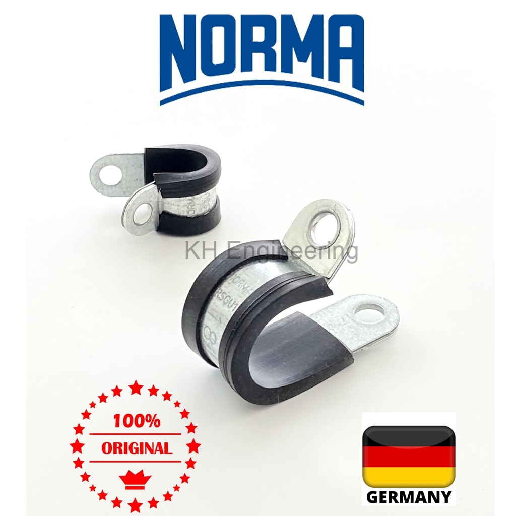 Norma Germany RSGU Rubber Hose Clamp P Clip Hos Pipe Cable Mounting ...