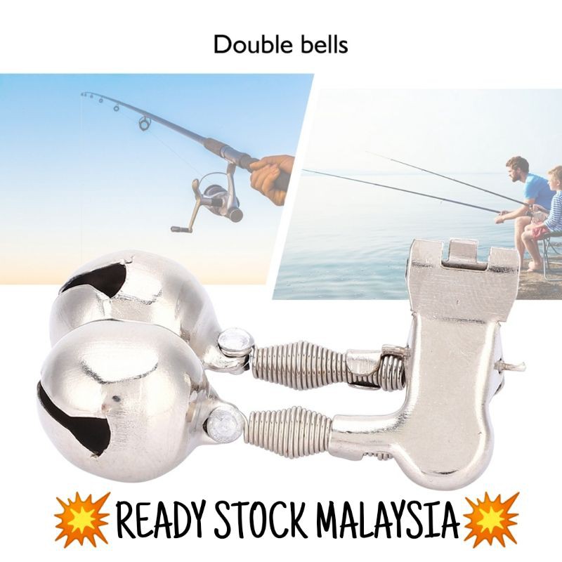 💙 BUY 1 FREE 1 💙 Fishing Double Bells / Loceng Memancing (2pcs) | Shopee Malaysia