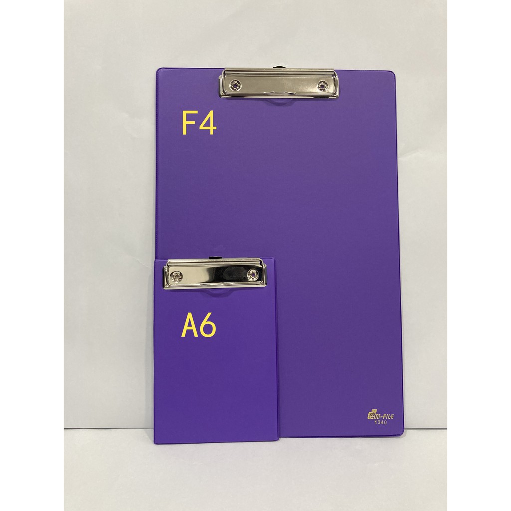 [GY Office] EMI-File/Super Colored PVC Wire Clip Board WIth Wire Clip ...