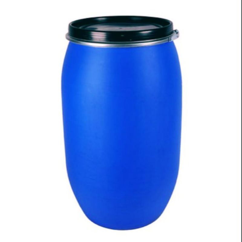 Blue Plastic Drum 200L New | Shopee Malaysia
