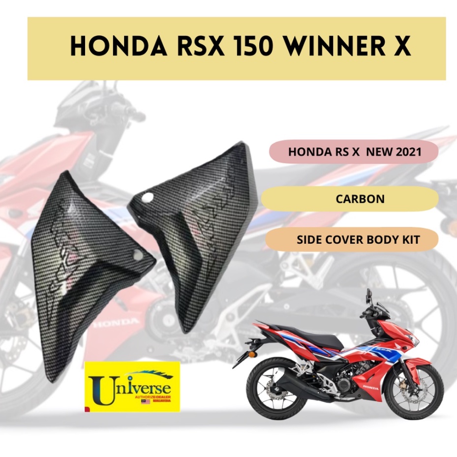 HONDA RSX150 WINNER X RS-X ACCESSORIES COVER HUGGER MUFFLER REAR FENDER ...