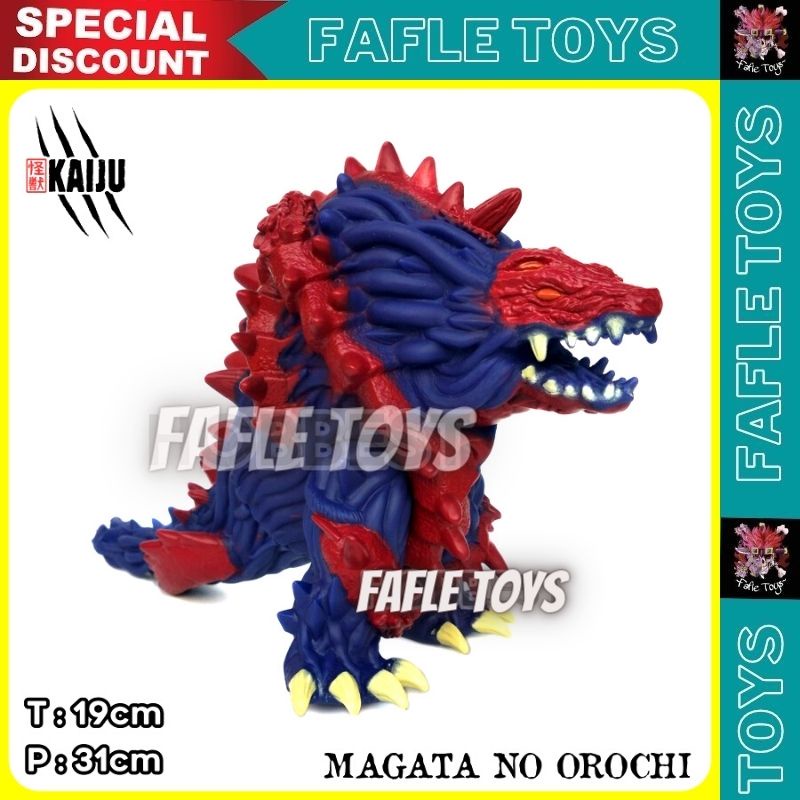 Magatano OROCHI Action Figure Godzilla Kaiju Miniature Toy Display /N ...