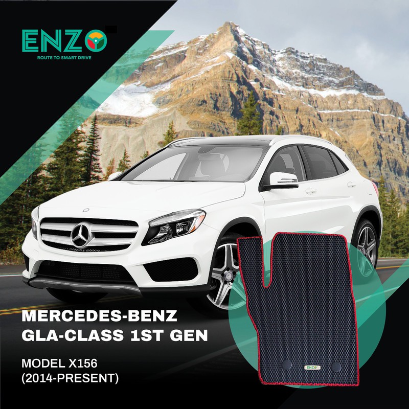 Mercedes Benz GLA-Class 1st Gen Model X156 - Enzo Customised Car Mat ...