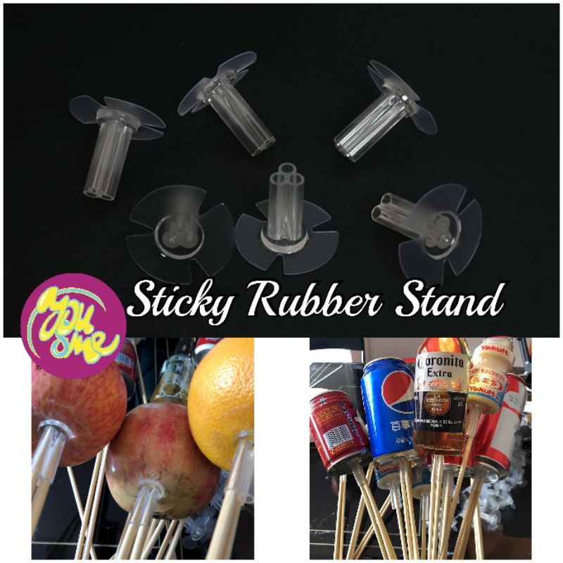 Bouquet sticky rubber stand /rubber stand bouquet /fruit stand/can ...
