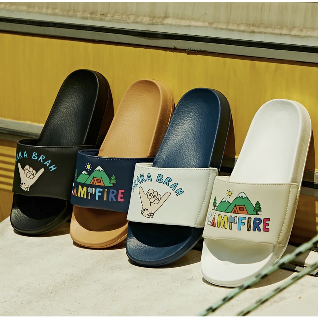 [AUTHENTIC 100%] [AVAILABLE] GENUINE SHOOPEN SUMMER SLIDE SLIPPERS ...