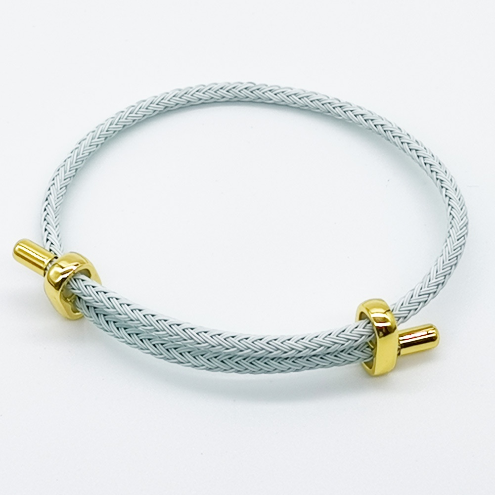 wire rope bracelet/Charms bracelet/可调节钢丝手绳 | Shopee Malaysia