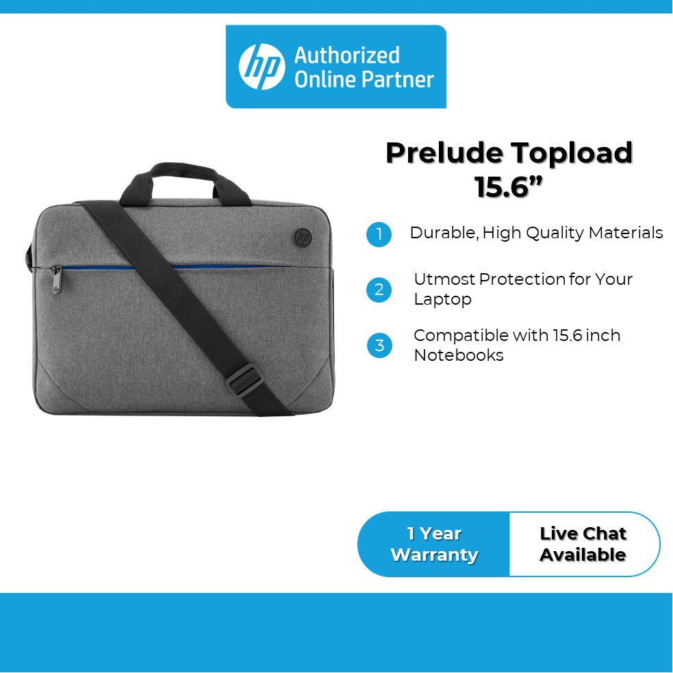 HP Prelude Topload 15.6 inch - Laptop Bag, Laptop Backpack (1E7D7AA ...