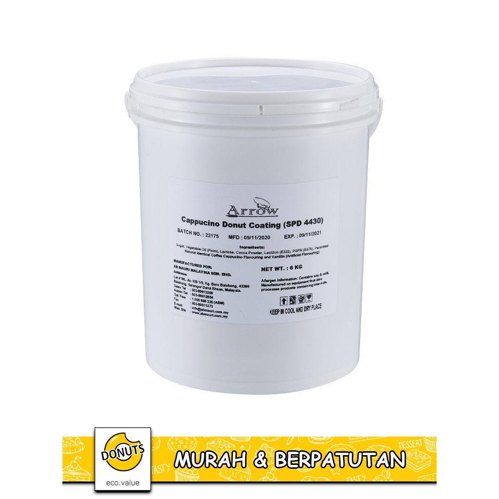 DONUT COATING PAIL/6KG (ARROW) | Shopee Malaysia