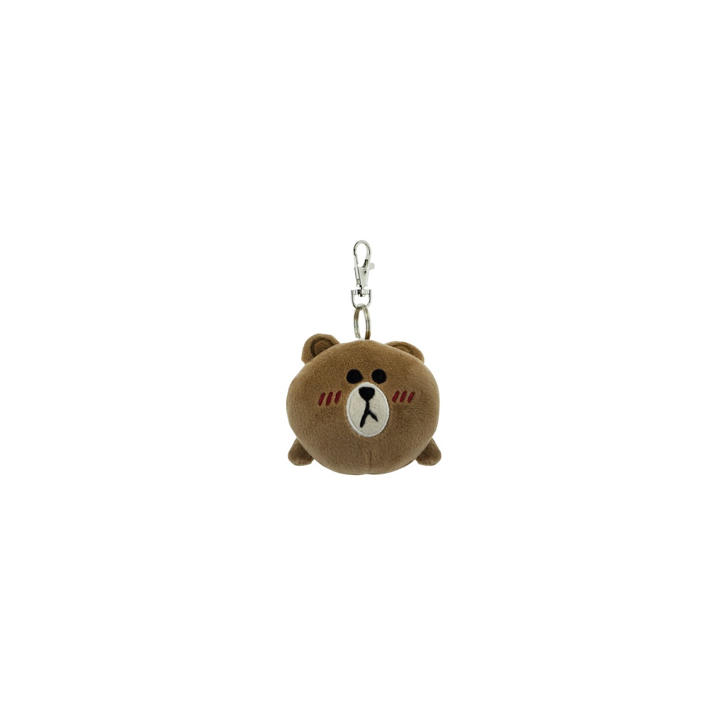 Line Friends - Brown Plush Doll Lying Keychain Collection For Kids ...