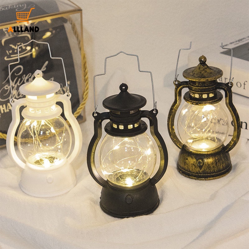 Retro European Style Handheld LED Smal Oil Lamp/ High Quality Plastic ...