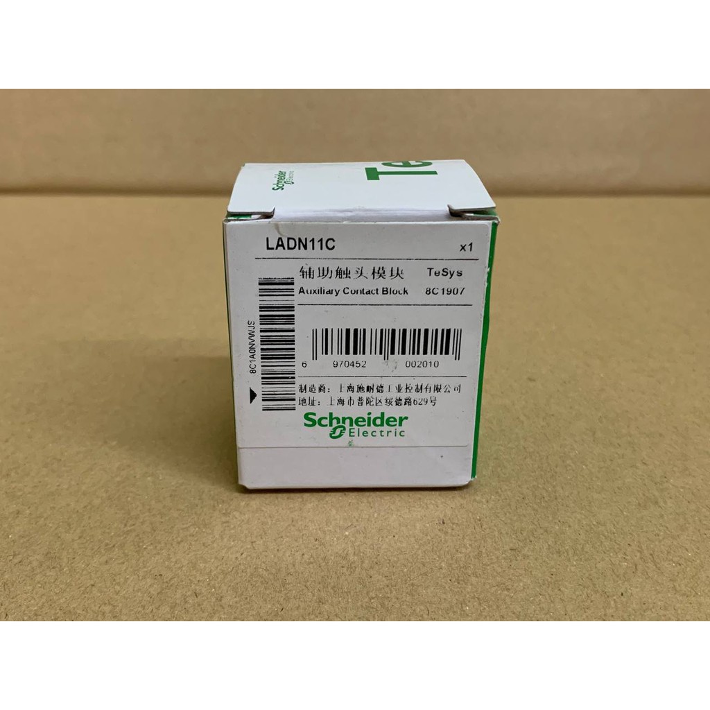 SCHNEIDER ELECTRIC AUXILIARY CONTACTS BLOCK, LADN11C ( LADN11 ...