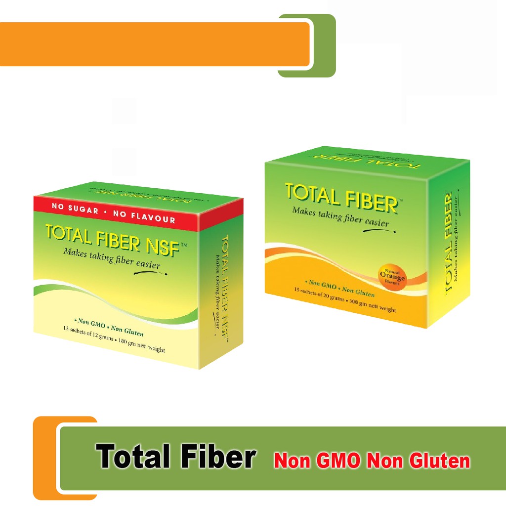 Total Fiber NSF (12g*15's) / Orange (20g*15's) | Shopee Malaysia