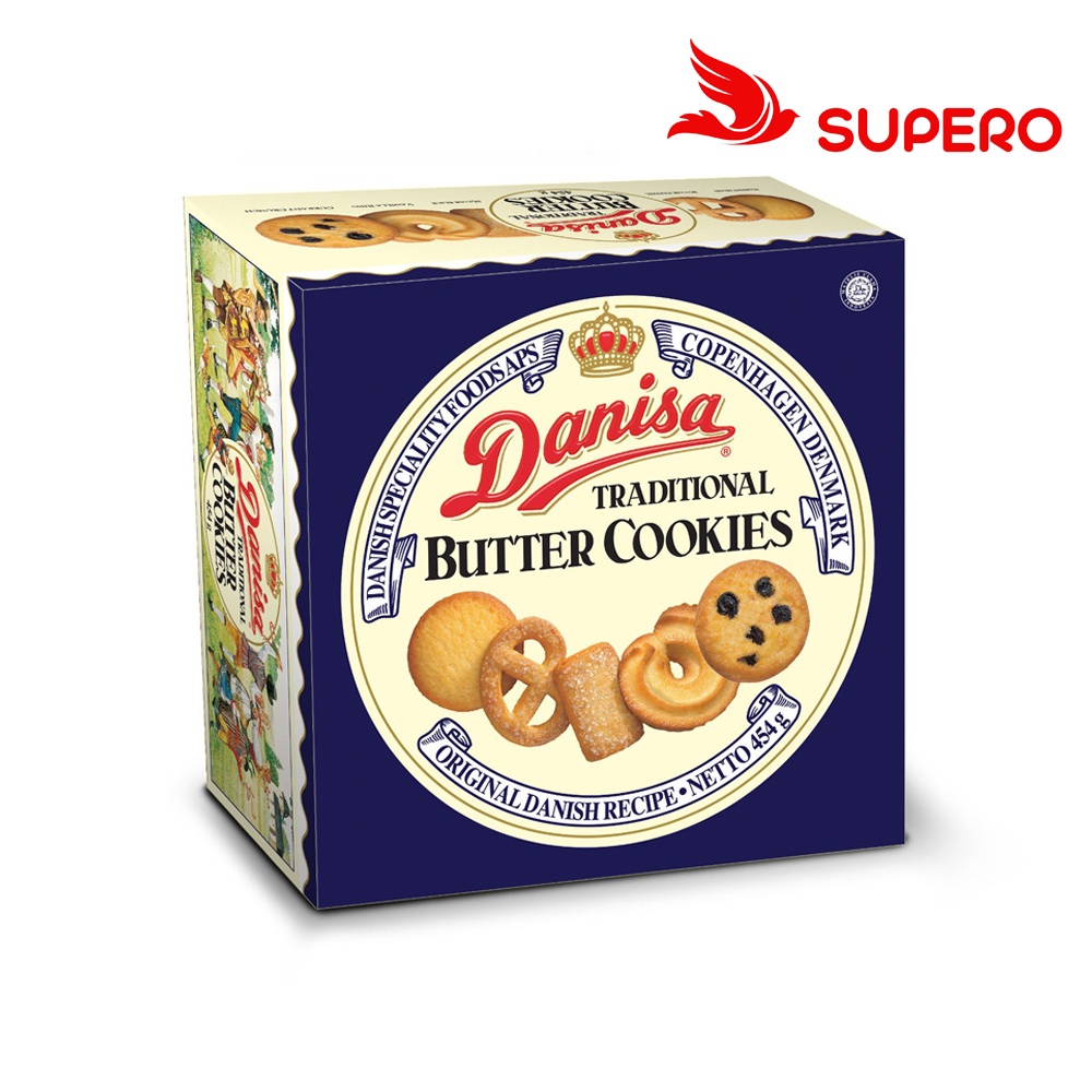 DANISA TRADITIONAL BUTTER COOKIES 454G | Shopee Malaysia