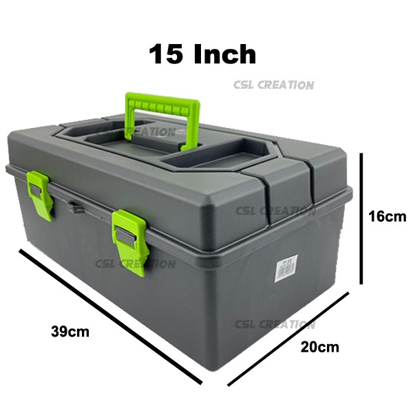 14 Inch TP3231 or 15 Inch TP3232 Quality Plastic Tool box, Hardware ...