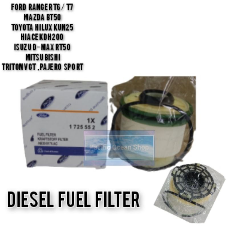 Diesel Fuel Filter Ford Ranger T6 2.2 3.2 Mazda Bt50 (AB39-9176AC ...