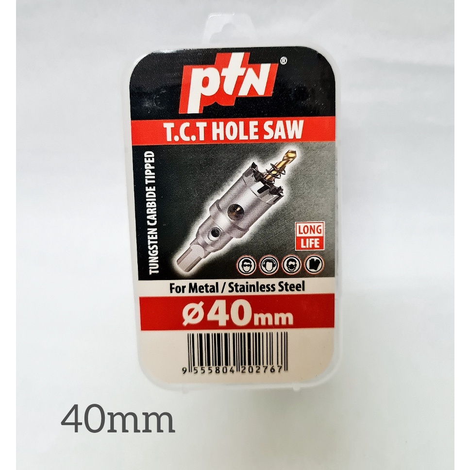 PTN TCT Hole Saw Premium Quality Tungsten Carbide Tipped For Metal And ...